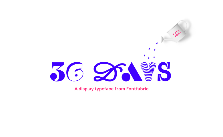 36 Days Font Family - Download Fonts